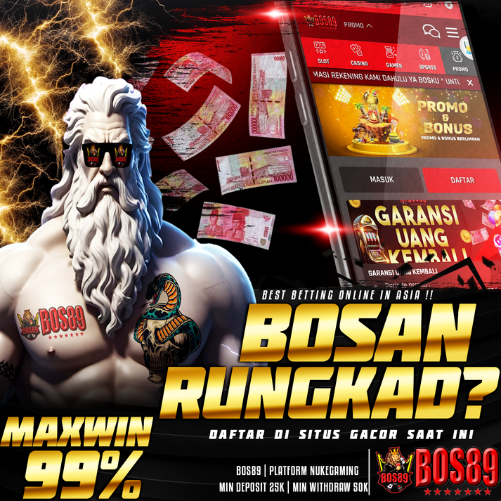 Situs Slot Gacor via DANA BOS89 Resmi Tanpa Potongan Anti Rungkad